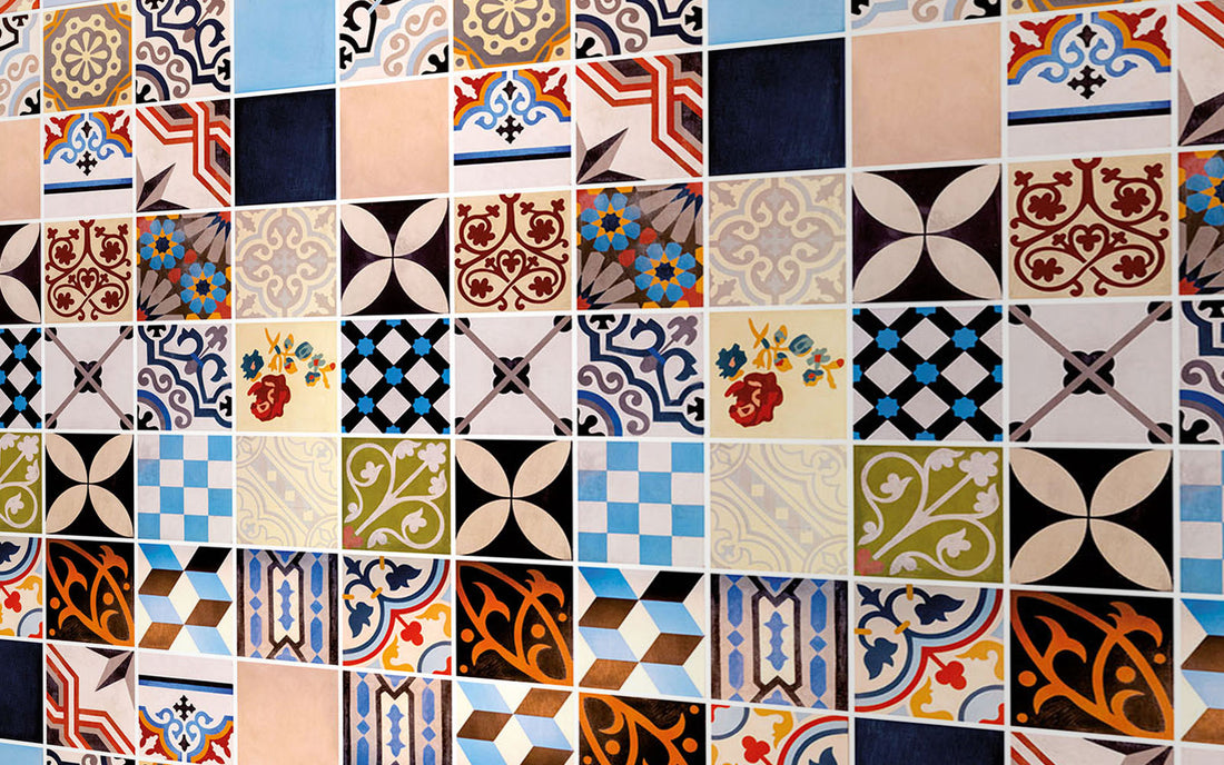 100 Tile Porto Design Wall Panel (1220x2440mm) - Reco Surfaces