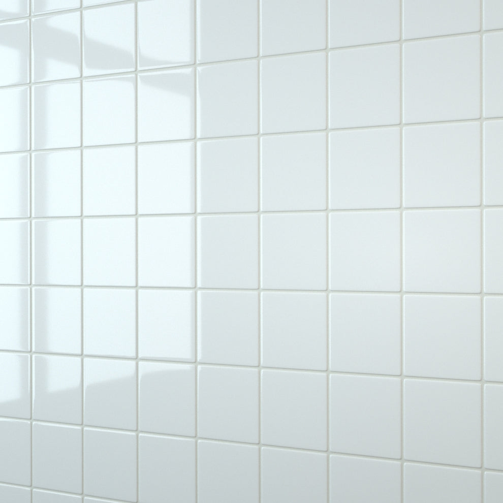 100 Tile White Wall Panel - Reco Surfaces