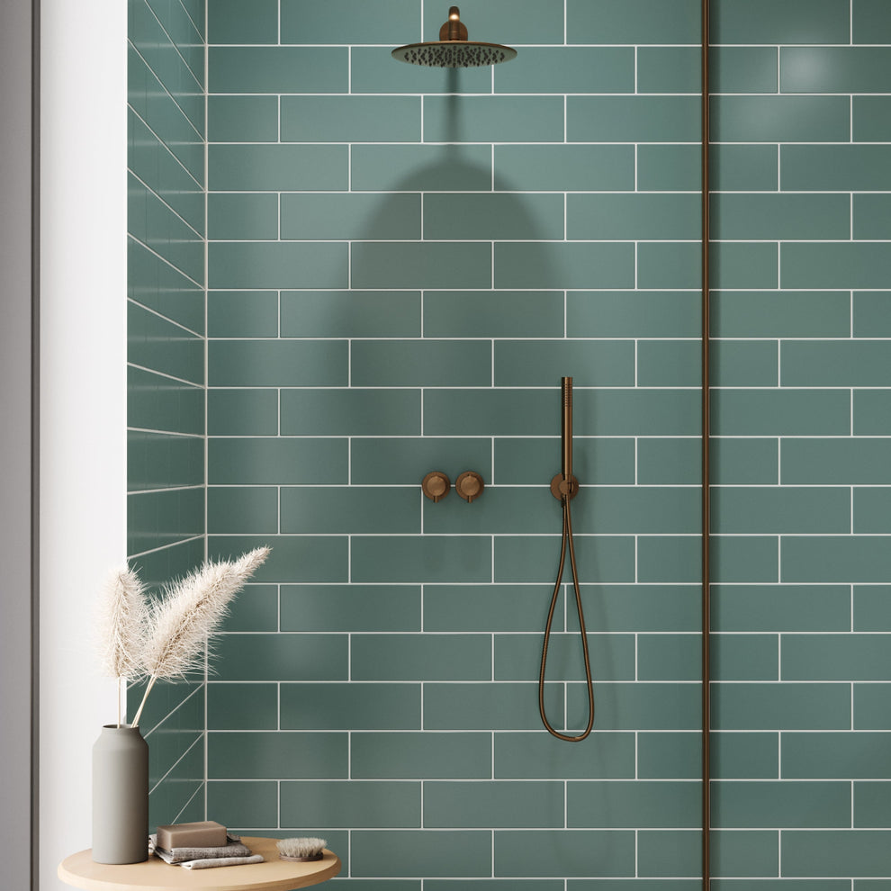 Flat Metro Large Brick Tile Hampton Wall Panel - Reco Surfaces