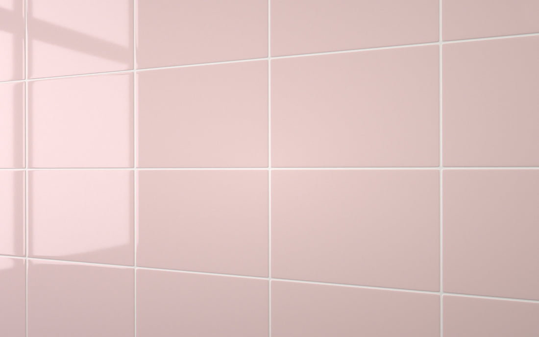 Large Tile Pastel Pink Wall Panel - Reco Surfaces