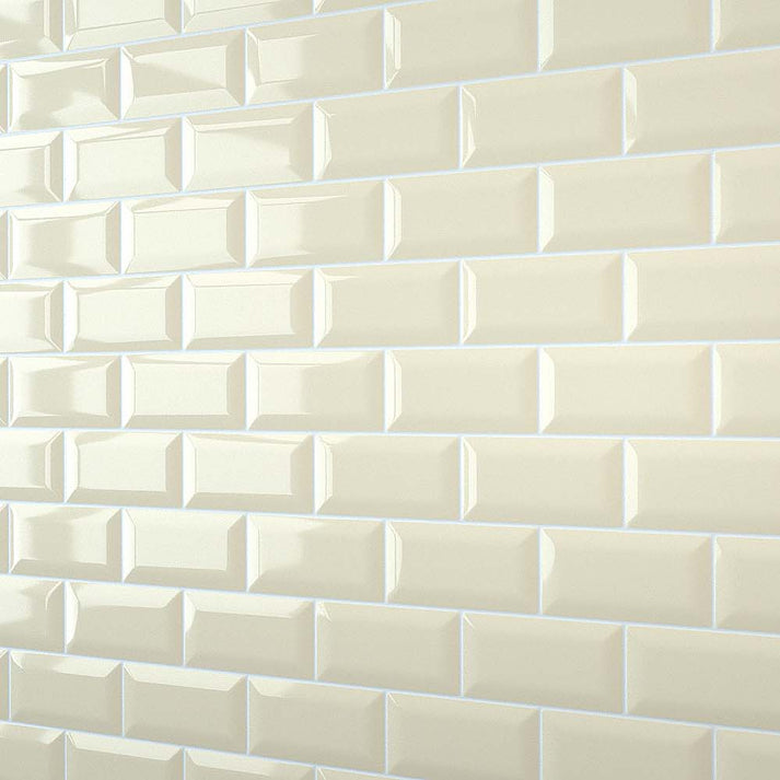 Bevel Metro Tile Wall Panel Sand - Reco Surfaces
