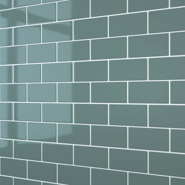 Small Flat Metro Tile Hampton Wall Panel - Reco Surfaces