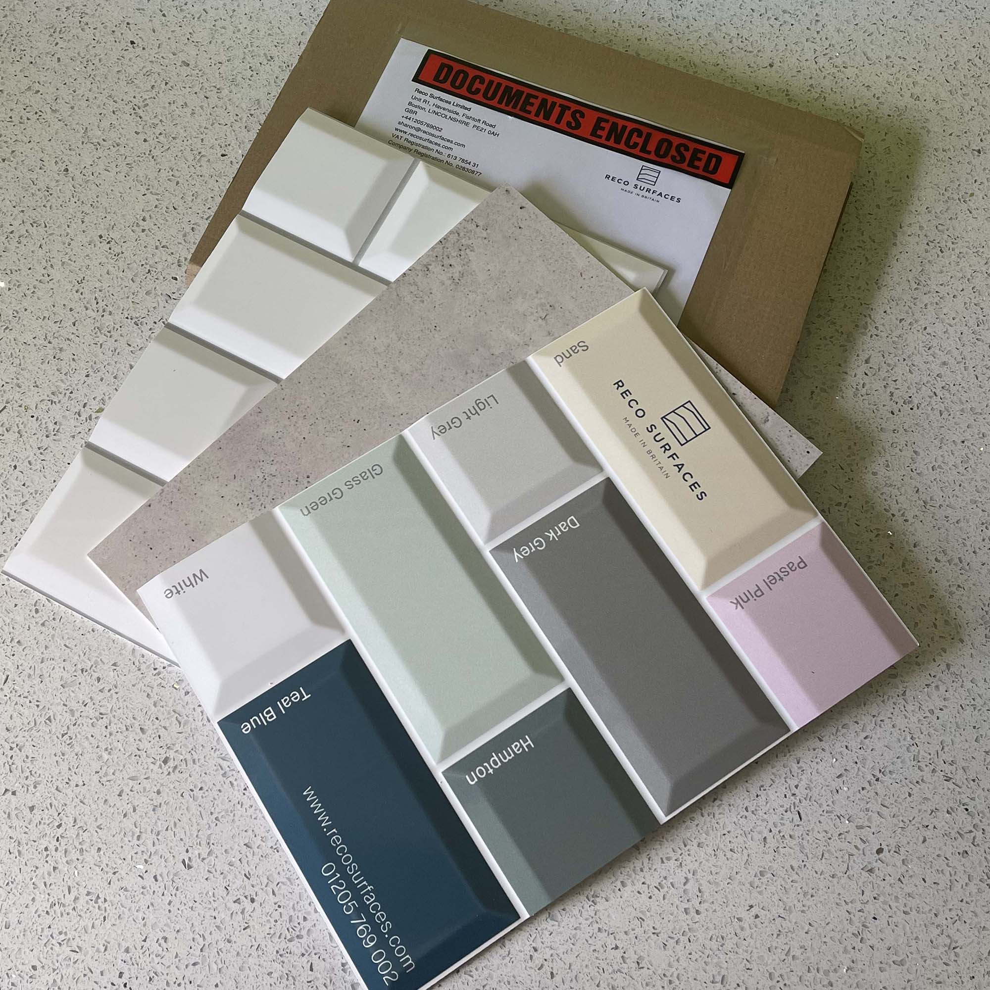 Sample Packs - Wall Panels & Splashbacks - Reco Surfaces - Reco Surfaces