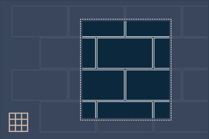 Sample: Flat Metro Large Linear Tile Glass Green Tile with White Grout ...